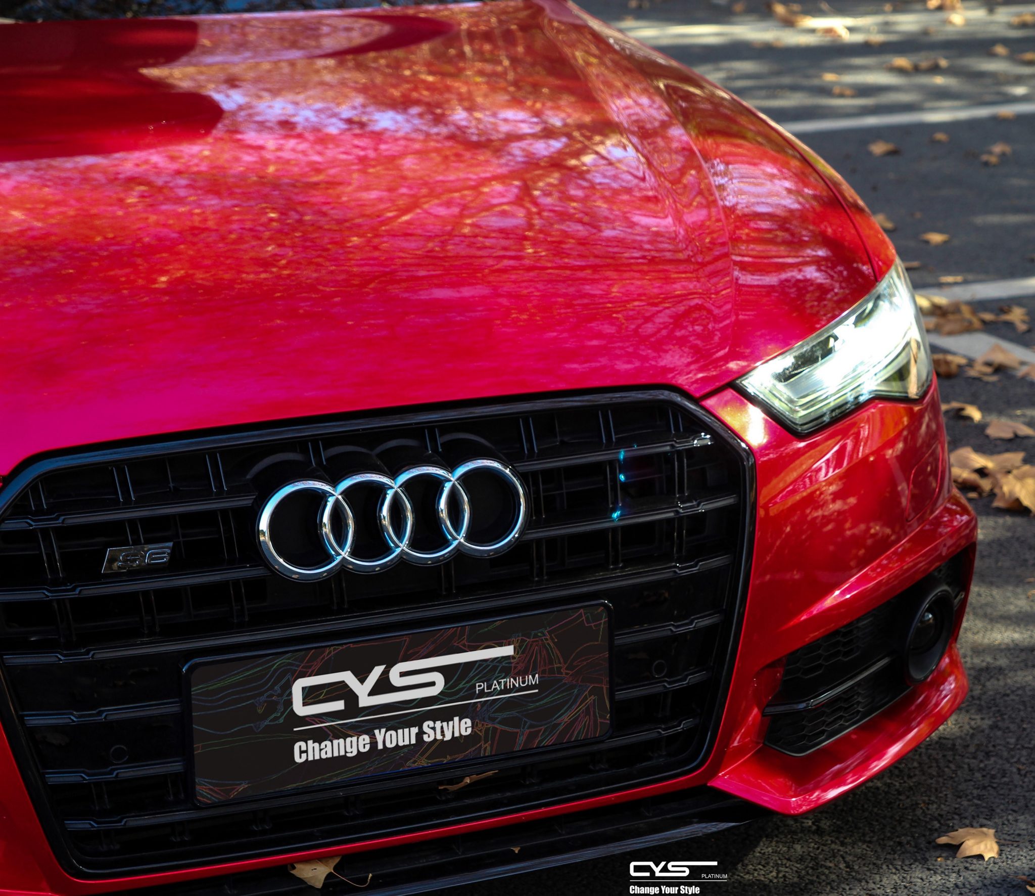 Platinum Gloss Metallic: Candy Soul Red X-M59 - 1.52m*18m » CWS
