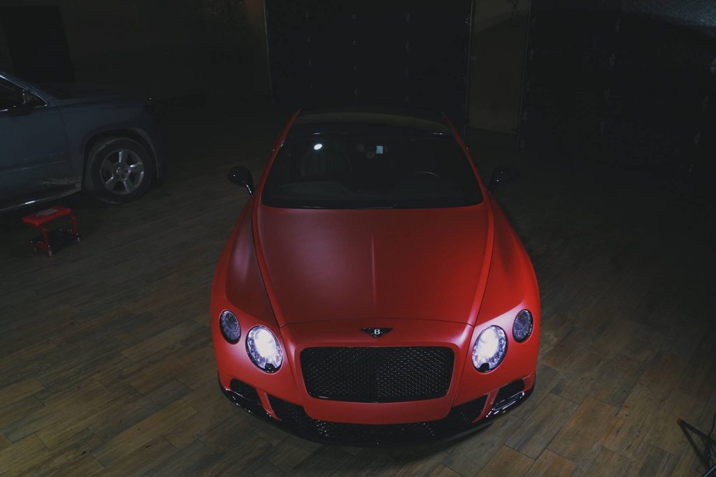 Premium Matte Metallic: Red Lava Ghost » CWS